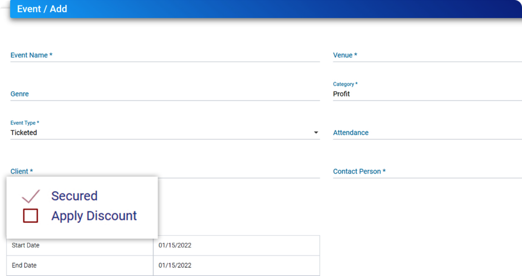 The Next-Gen Event Booking software By VenueArc